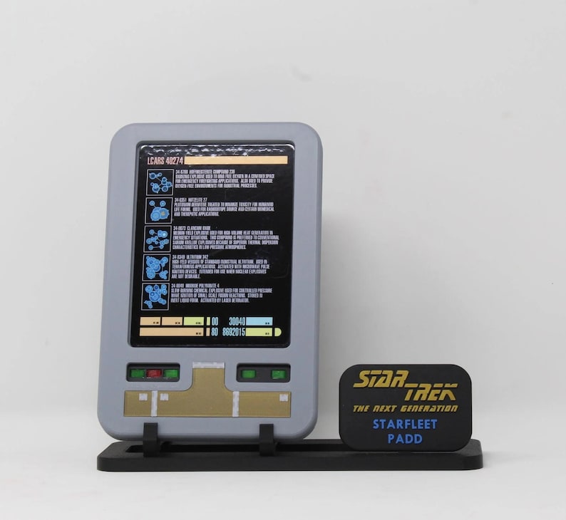 Star Trek TNG Personal Access Display Device (PADD) #3 Cosplay Fan Art ...