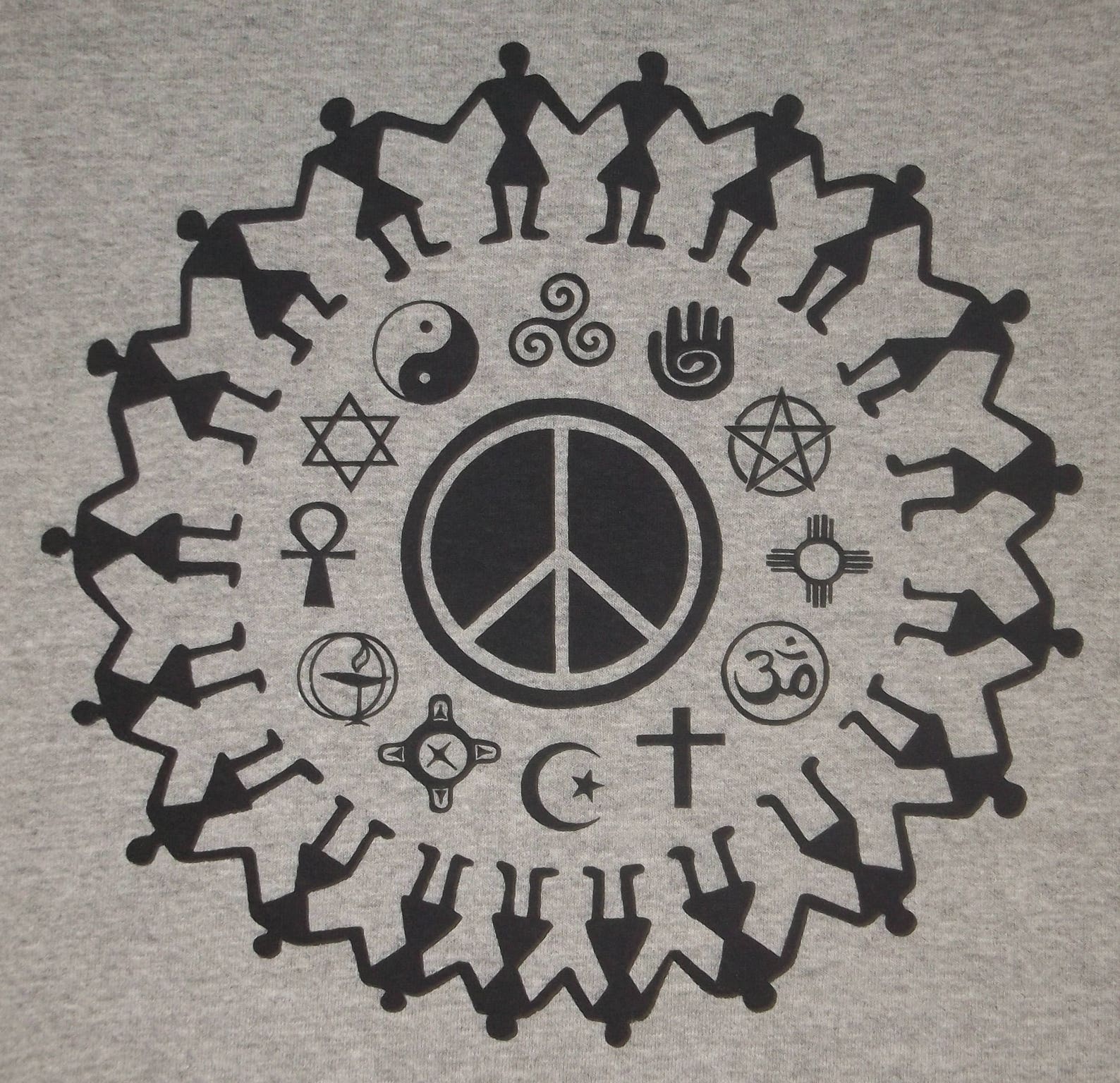 Coexist Religious Tolerance Peace T-shirt BL | Etsy