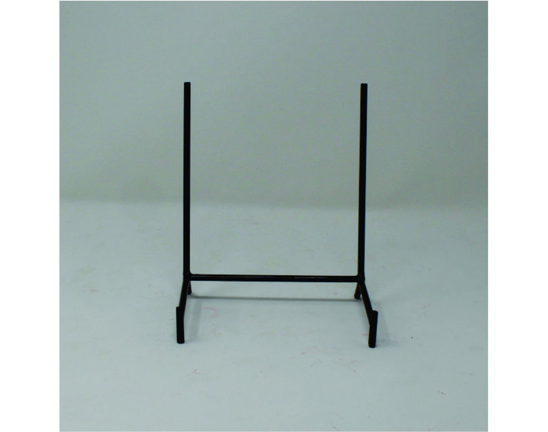 Metal Plates Wall Decor Black Iron Metal Slab Stand - Medium Size ...
