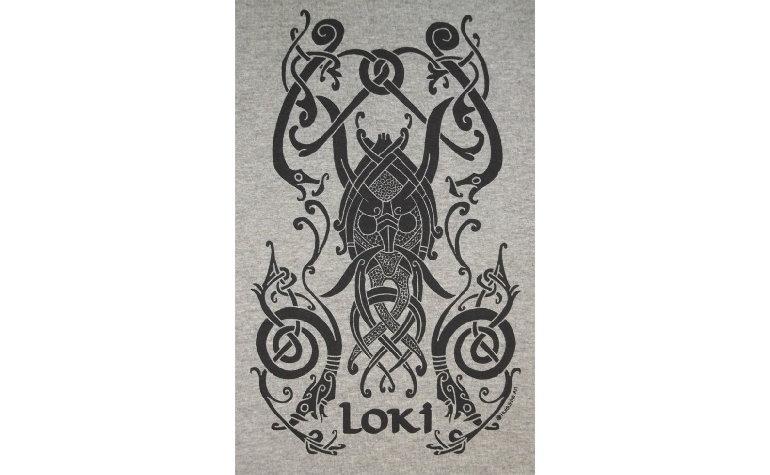 Loki Knot Rune Viking God Norse T-shirt BL - Etsy Australia