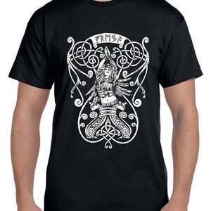 Freya Freyja Goddess Norse Viking Rune T-shirt WH - Etsy
