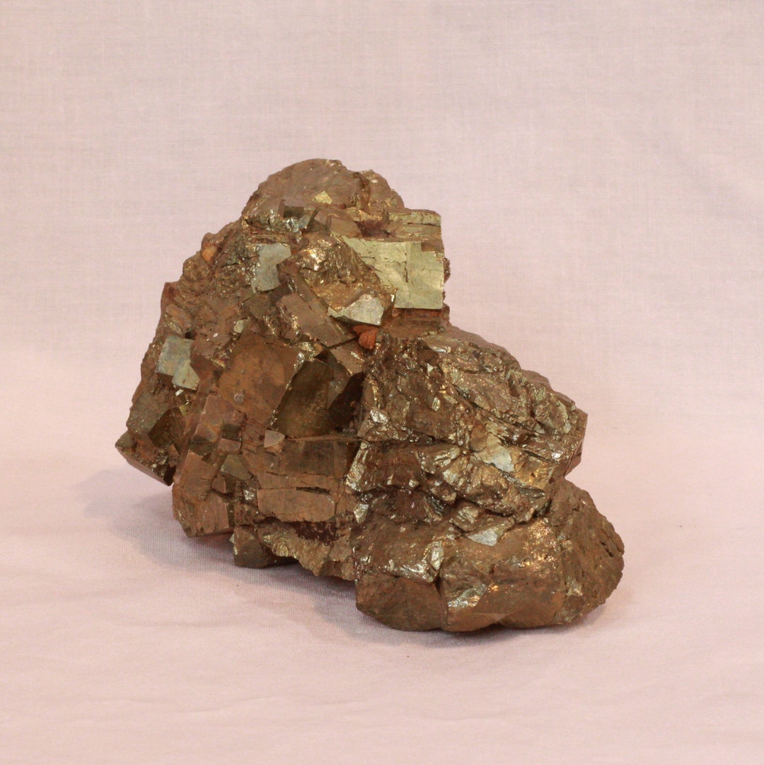 Huge Natural Pyrite Specimen 1217g - Etsy