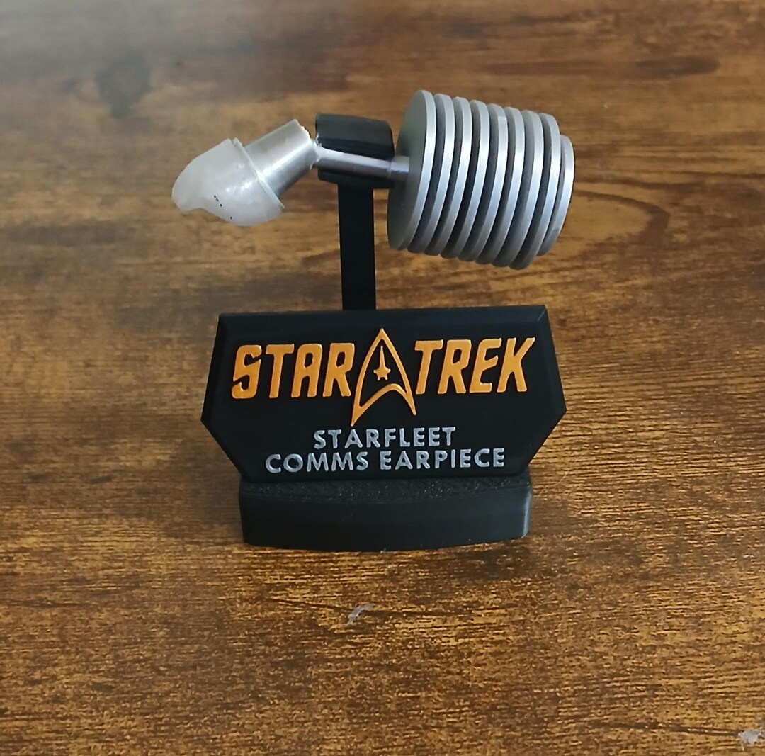 Star Trek TOS Comms Earpiece Cosplay Prop Fan Art Replica - Etsy