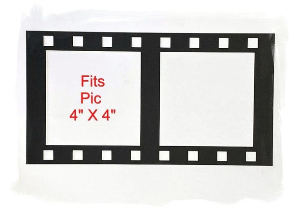 Hollywood Film Style Ribbon Film Strip Trim 1 Yard 1 5/16 Inch Wide ...