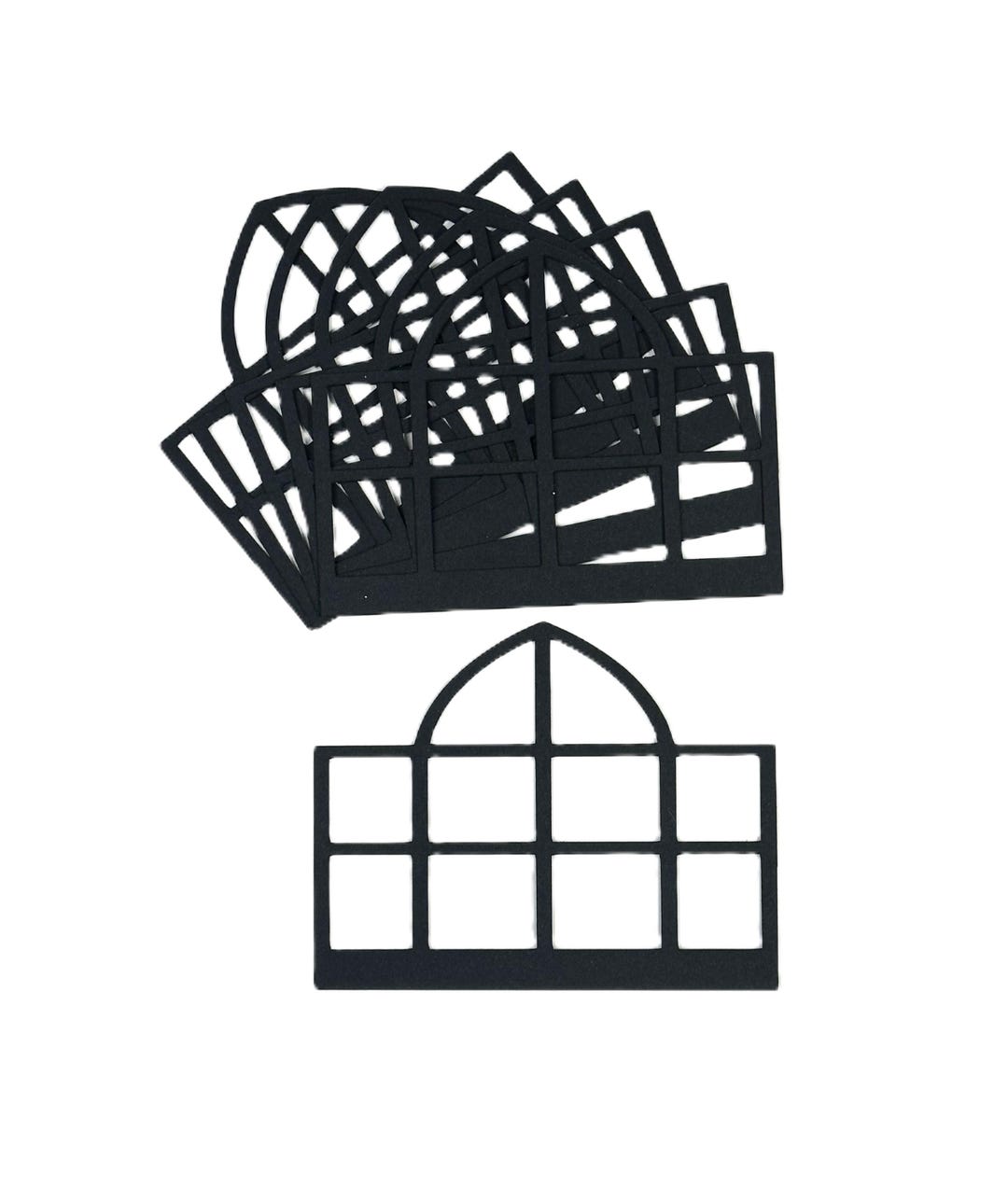 6 Window Die Cuts, Scrapbooking, Embellishments, Frames, Window Frames ...