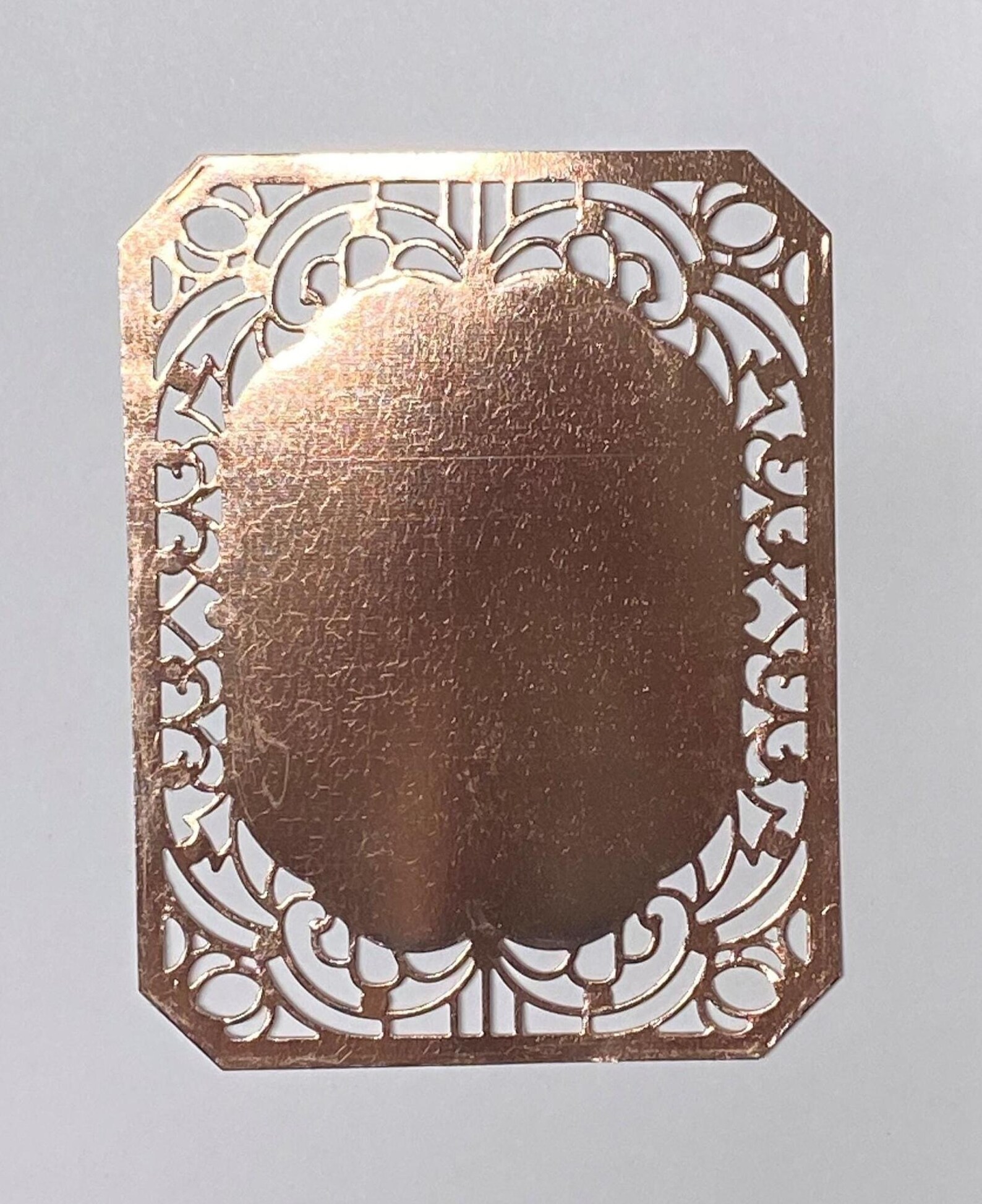 Foil Flower Frame Die Cuts: Scrapbooking Embellishments (5.5x4.25") - Etsy
