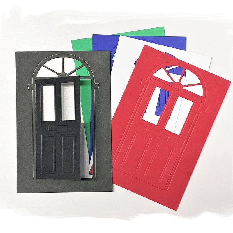 Door Dies for Card Making - Etsy