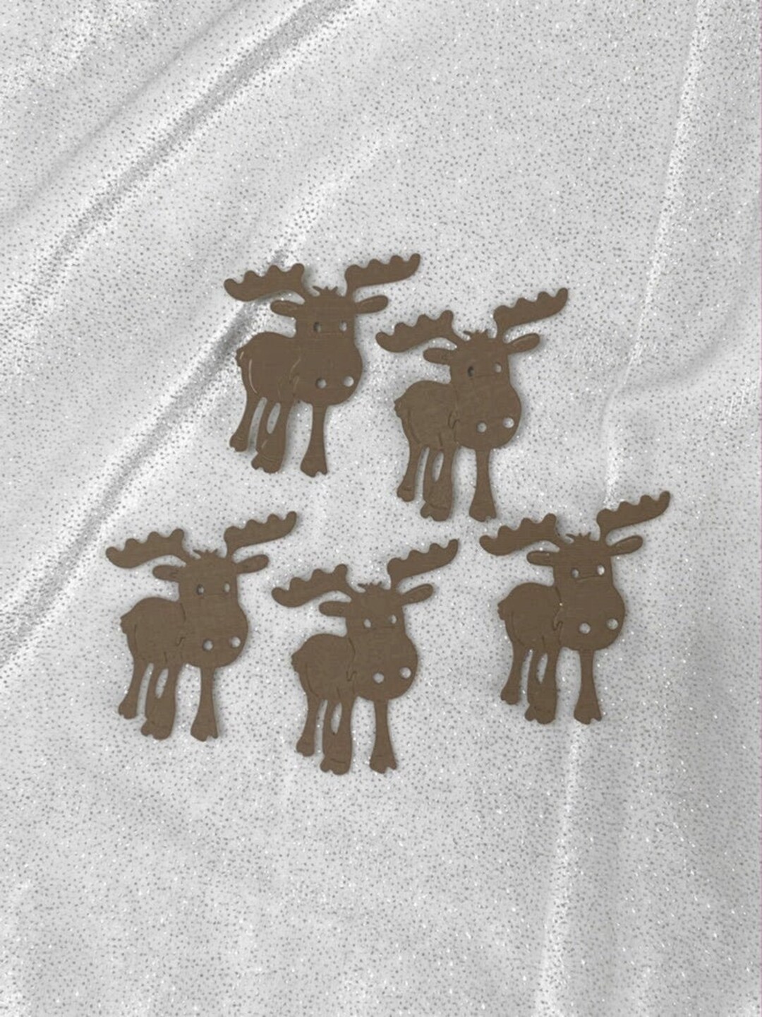 Moose Die Cuts, Embellishments, Paper Cuts, Scrapbooking, Card Making ...