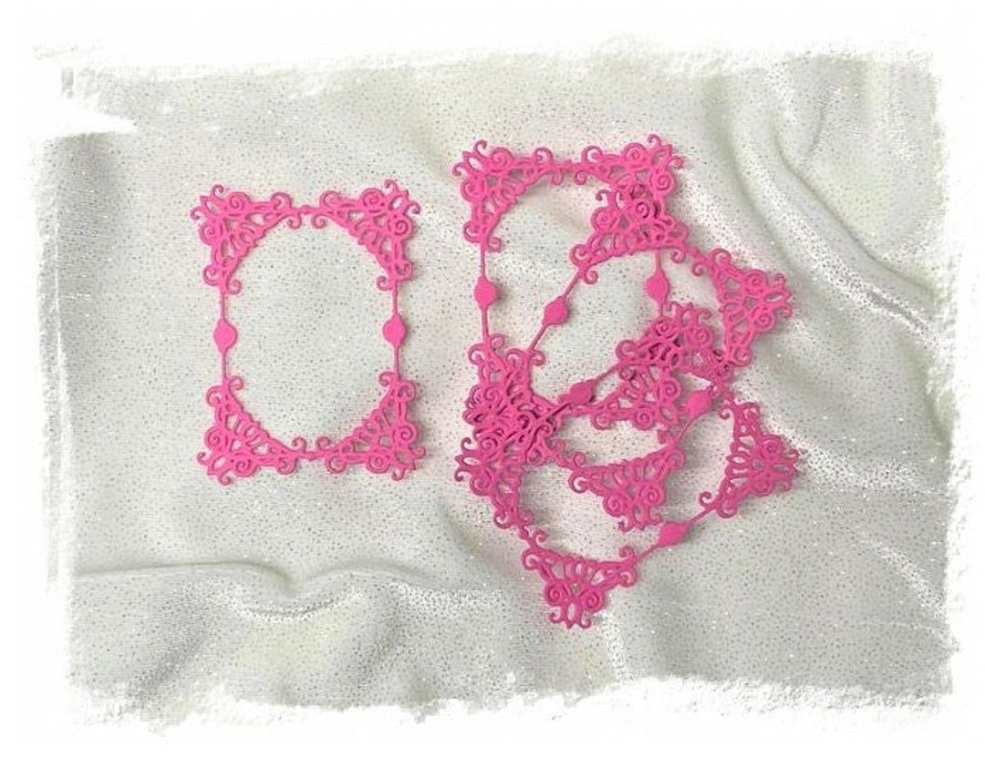 Filigree Picture Frame Die Cuts: Scrapbooking Embellishments (set of 4 ...