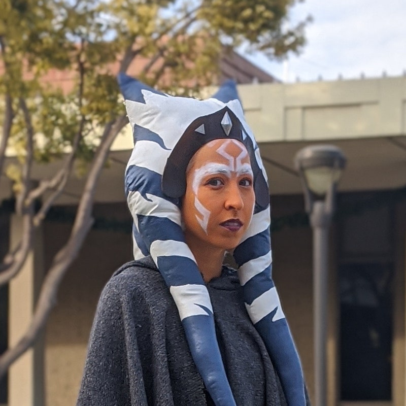 Ahsoka Face Stencil - Etsy