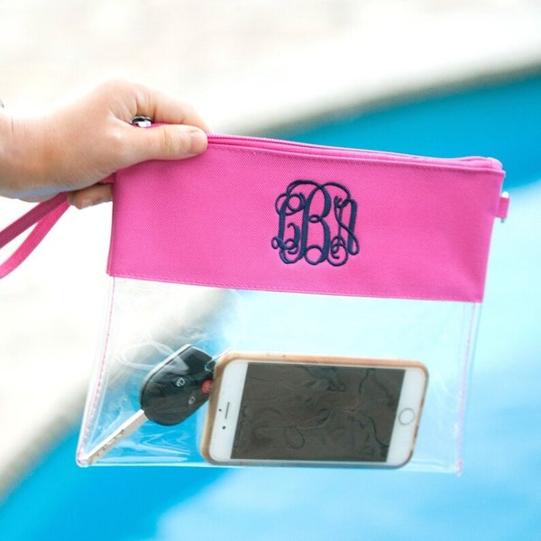 Clear Purse Monogram - Etsy