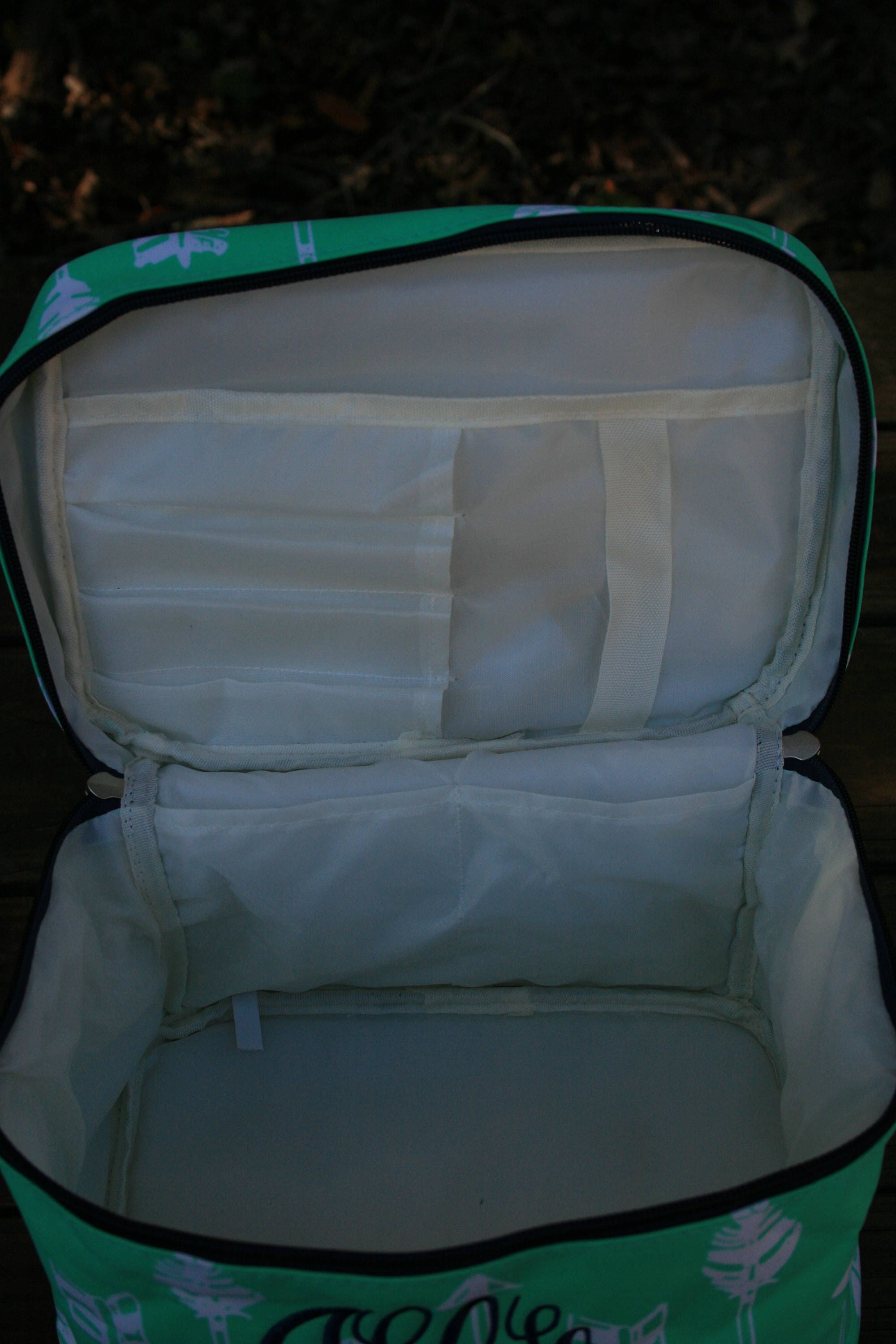 Cosmetic Bag Silver Glitter Makeup Case Monogrammed Gift for - Etsy