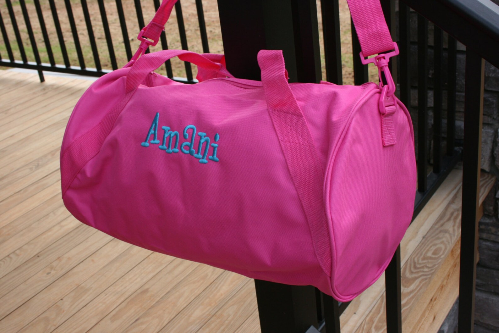 Dance Duffle Bag Pink Girls Gym Bag Cheer Overnight - Etsy