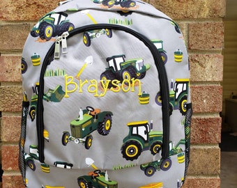 Tractor Backpack for Boys - Etsy