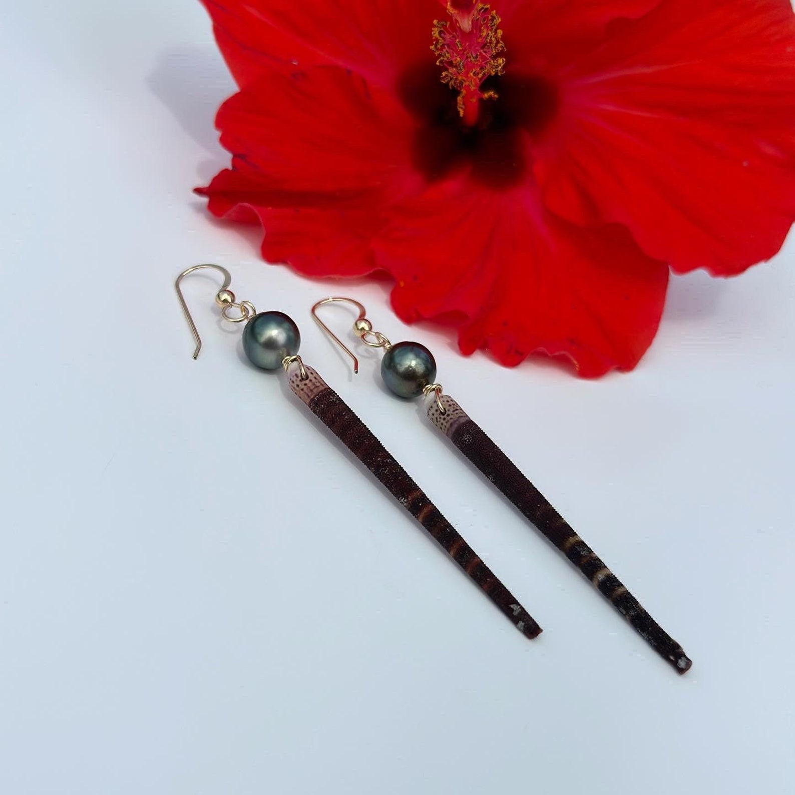 Wana (sea Urchin) or Porcupine Quill Spike Earrings of Your Choice - Etsy