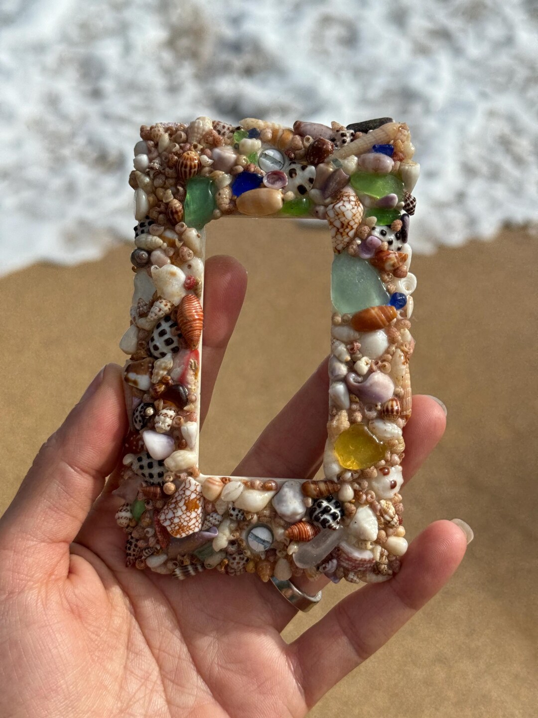Kauai Seashell & Seaglass Handmade Electrical Cover Switch Plate - Etsy
