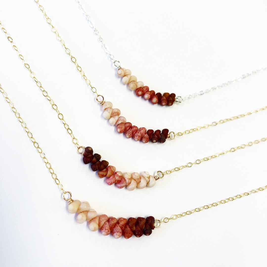 Ombré Kahelelani Shell Bar in Your Choice of Material - Etsy