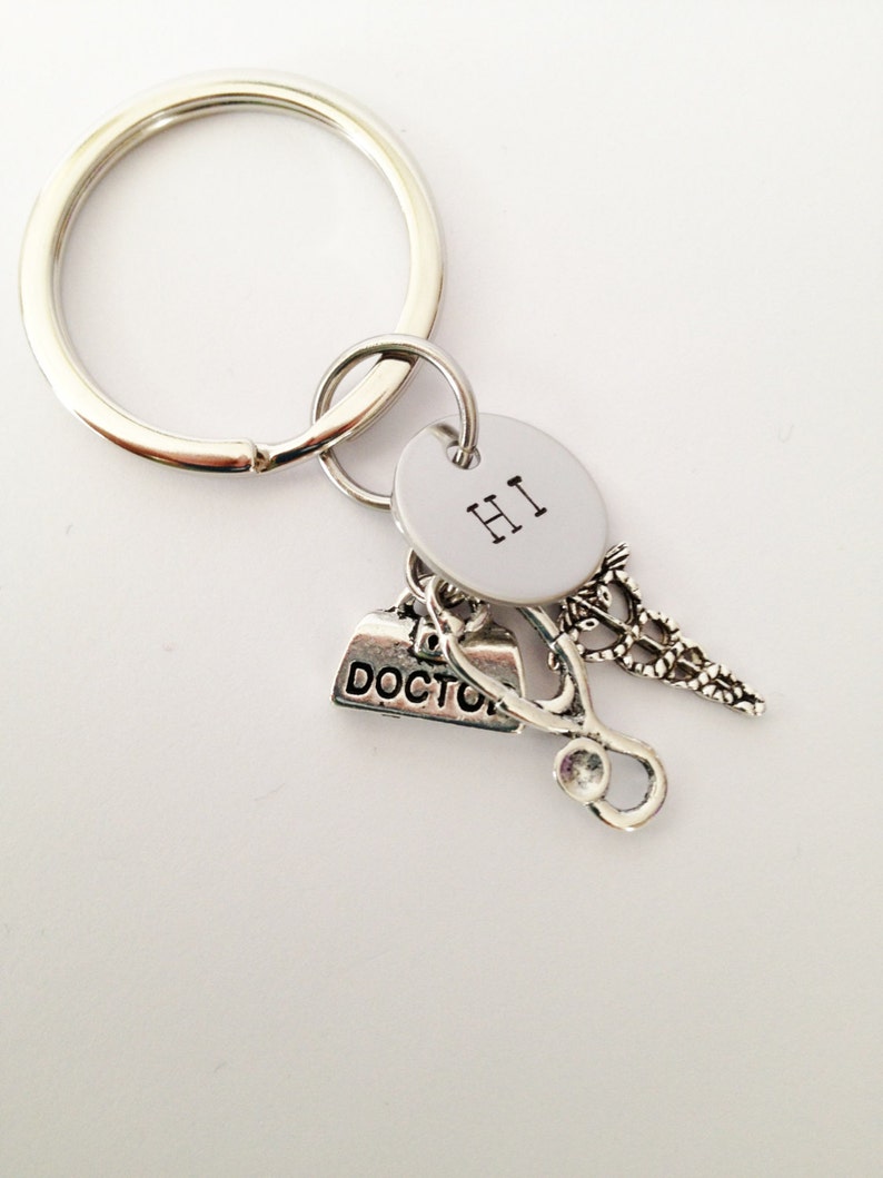 Personalized Doctor Key Ring Stainless Steel Keychain Gift | Etsy