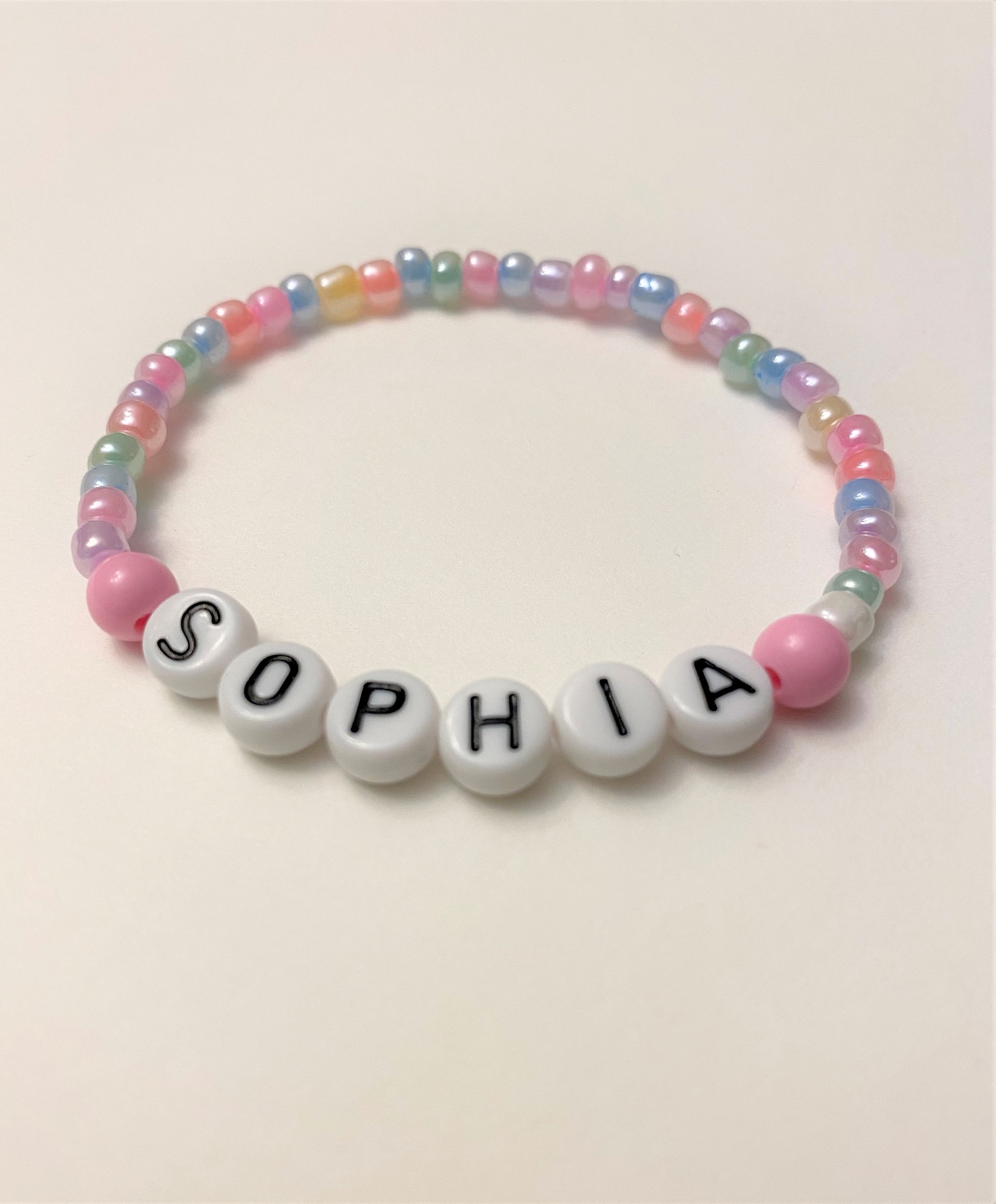 Girl's ID Name Bracelet 40% Discount Party Favor Gifts - Etsy