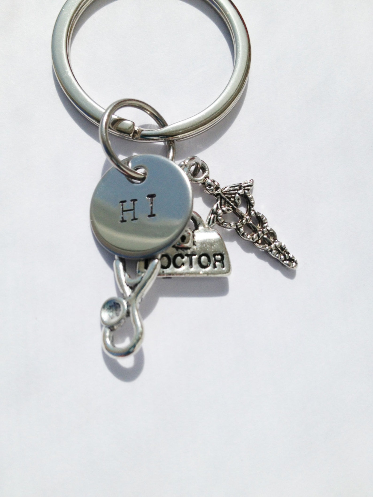 Personalized Doctor Key Ring Stainless Steel Keychain Gift | Etsy