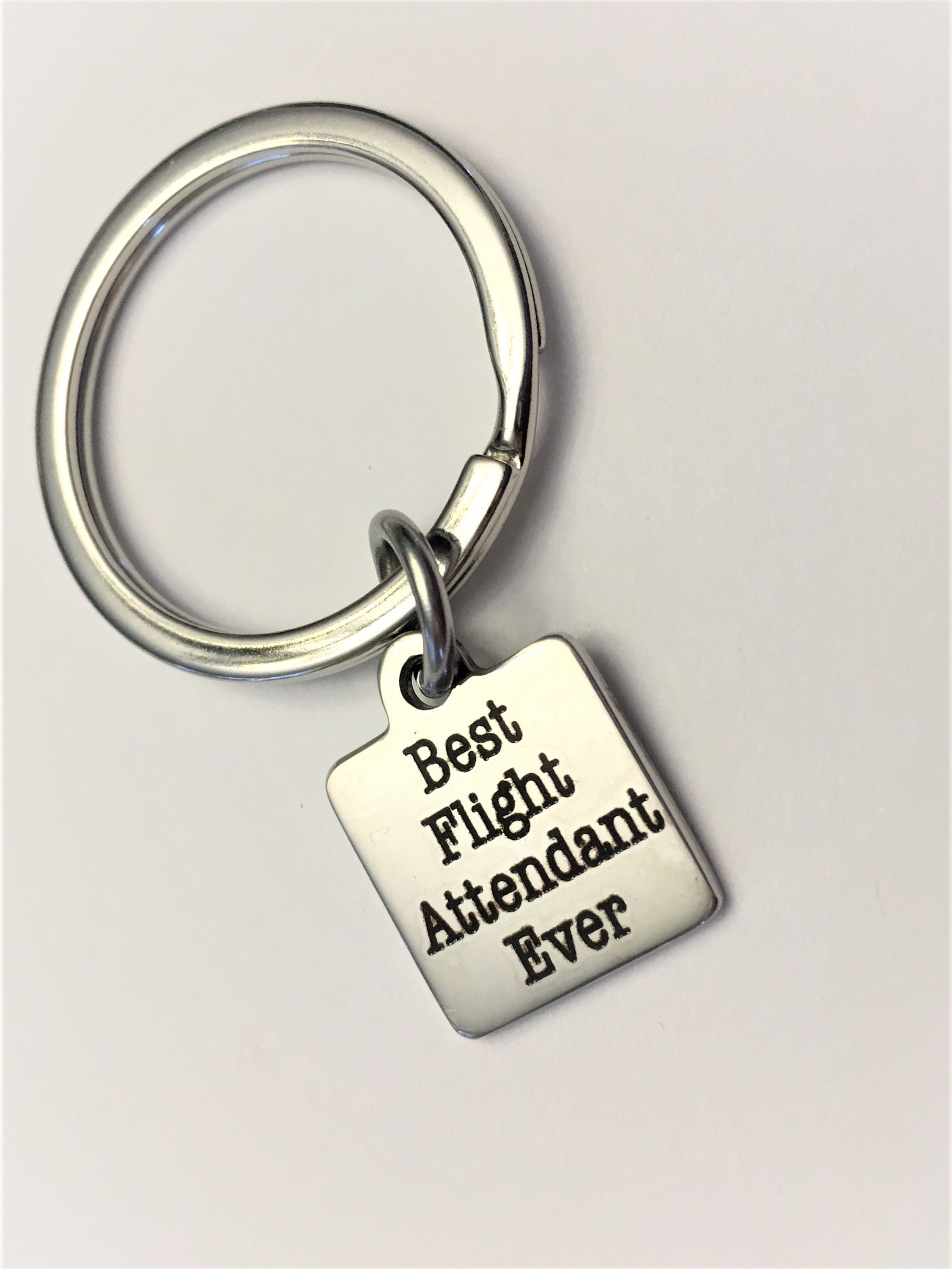 Flight Attendant Key Ring Stewardess Key Chain Airline - Etsy