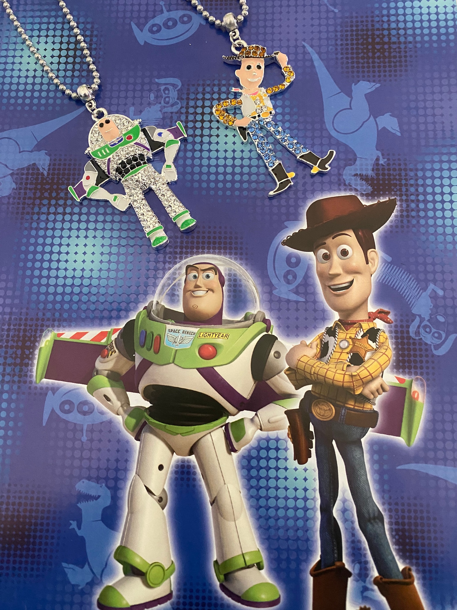 Toy Story Inspired Woody or Buzz Necklace Holiday Discount | Etsy