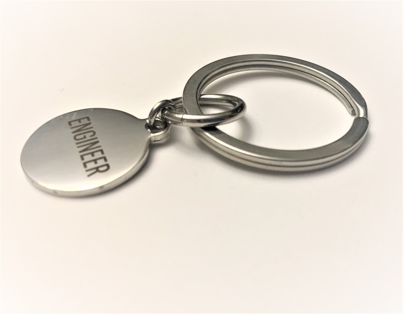 Engineer Key Chain Architect Stainless Steel Key Ring Gift - Etsy