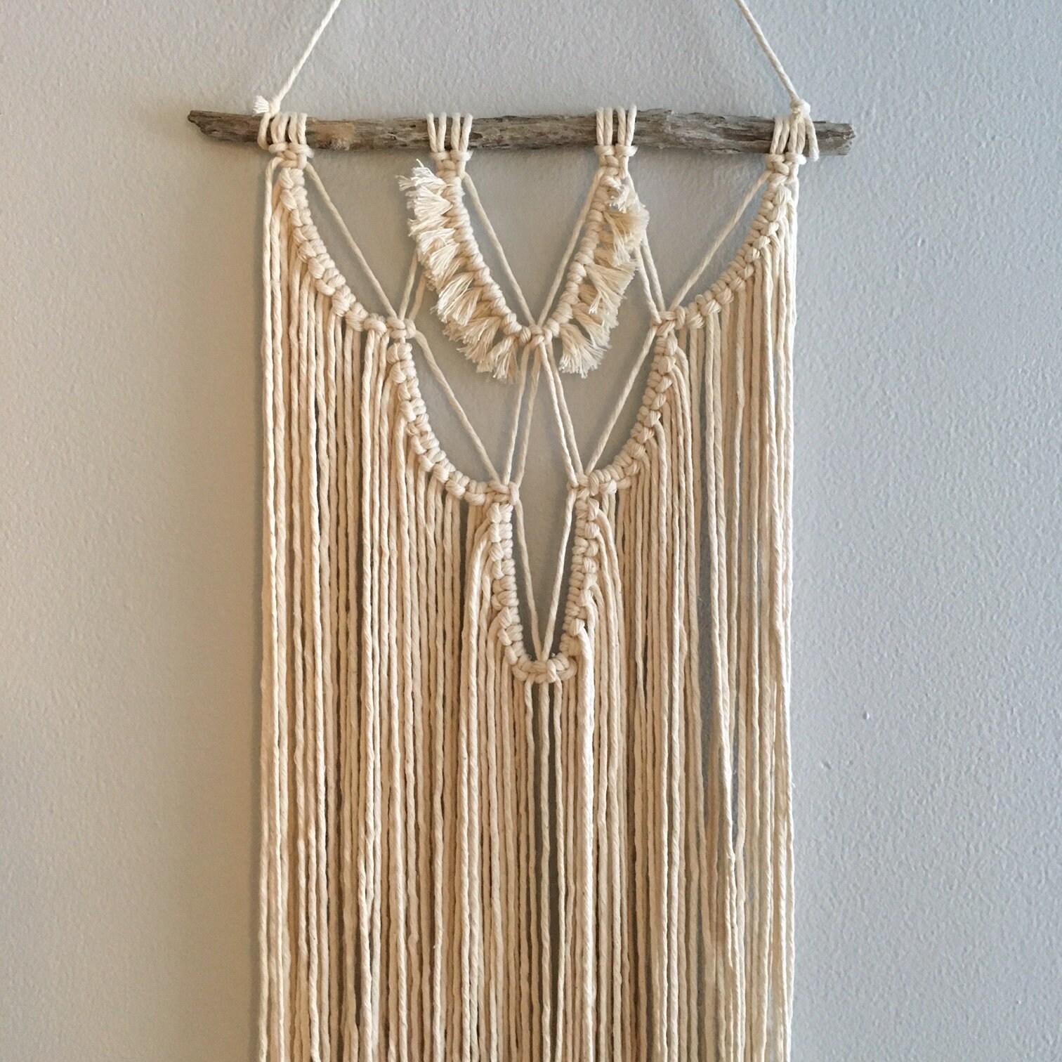 Macrame Art & Collectibles 3mm Macrame Macrame Rope Custom Macrame ...