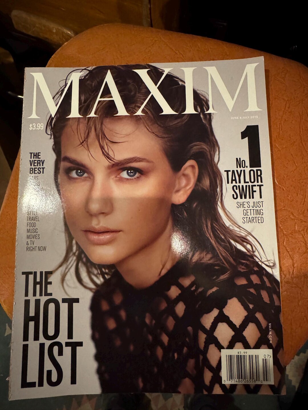 Taylor Swift Maxim Magazine July 2015 - Etsy