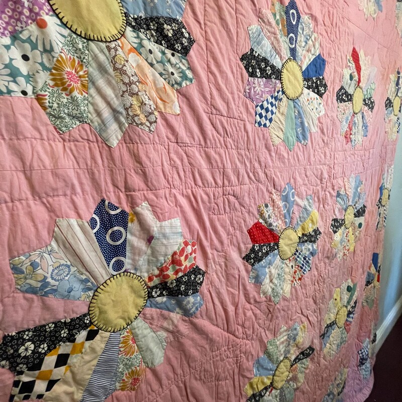 Pink Quilt - Etsy