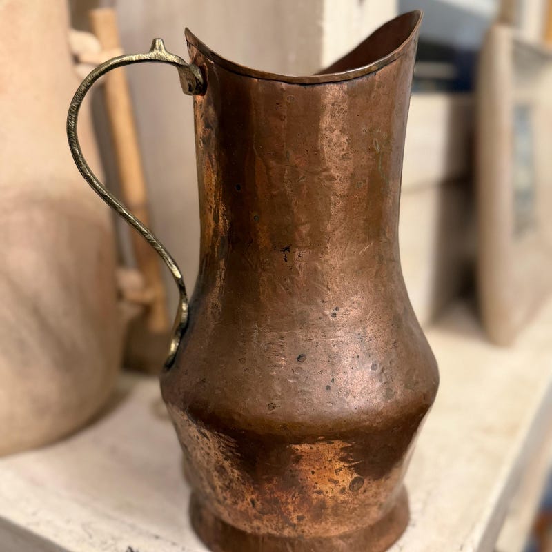 Copper Pitcher - Etsy