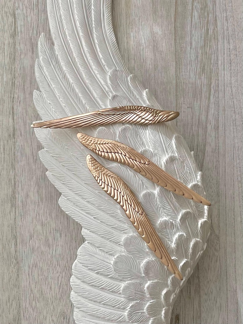 Wing Letter Opener, Solid Cast Bronze, Realistic, Sculpture, Angel ...