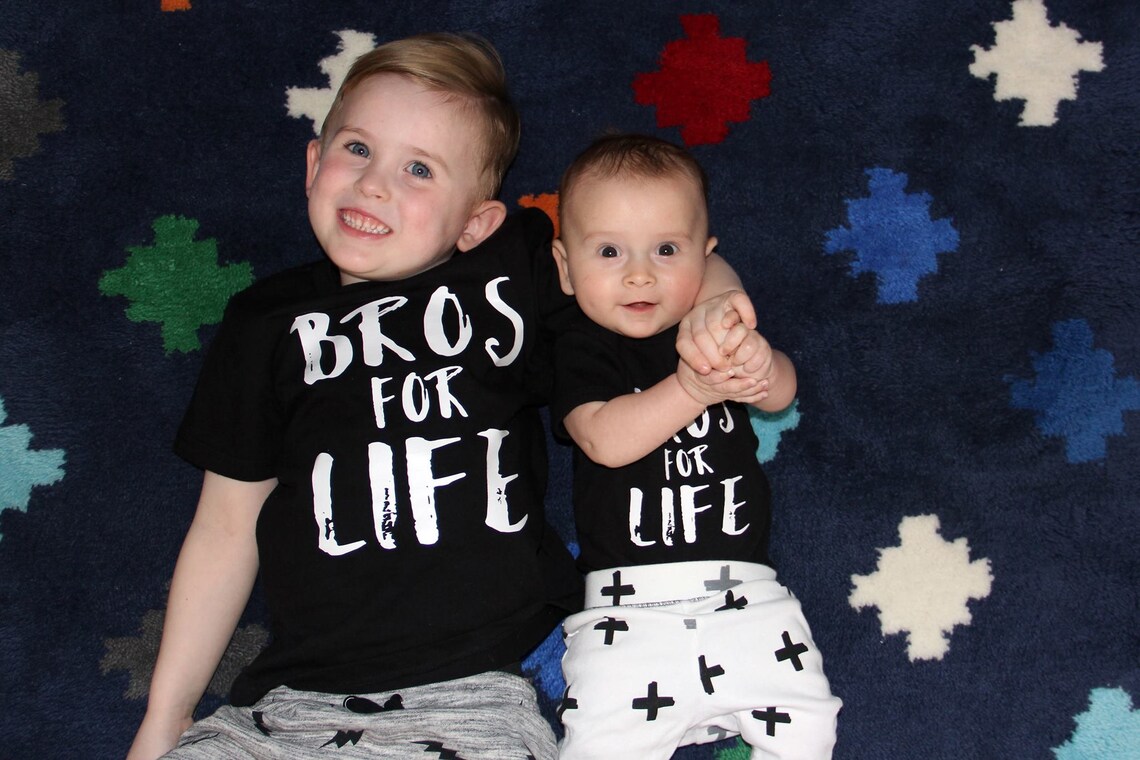 Matching Brother Shirts Bros for Life Shirts Brother - Etsy