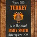 Thanksgiving Pregnancy Announcement Sign - Printable - Fall Baby ...