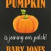 Fall Pregnancy Announcement Sign Printable Fall Baby - Etsy