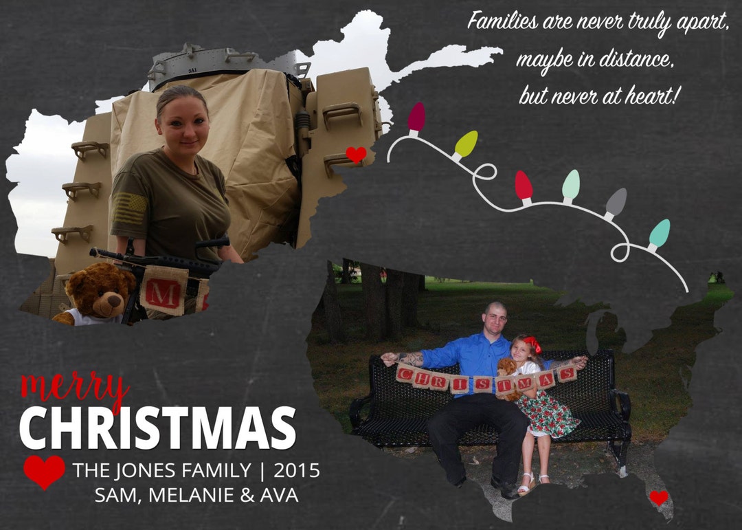Christmas Card, Photo Christmas Card, Photo Holiday Card, Double Sided ...