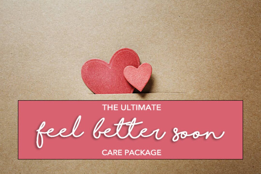 Feel Better Care Package, Get Well Soon Gift, Get Well Gift for Women ...