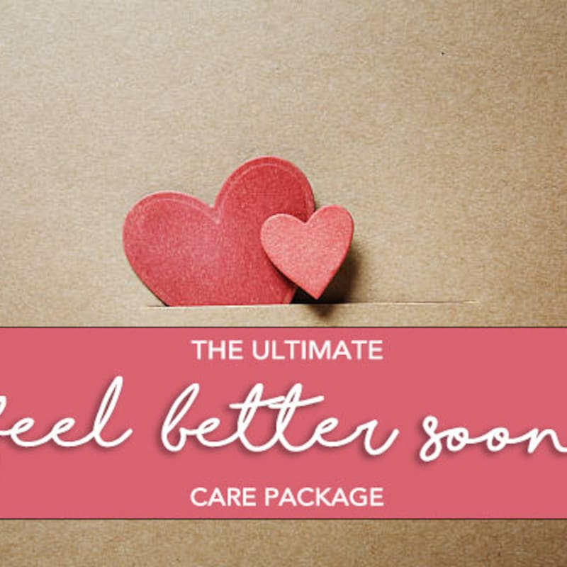 Get Well Care Package - Etsy