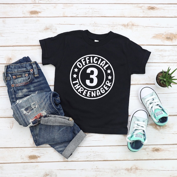 3 Year Old Shirt - Etsy