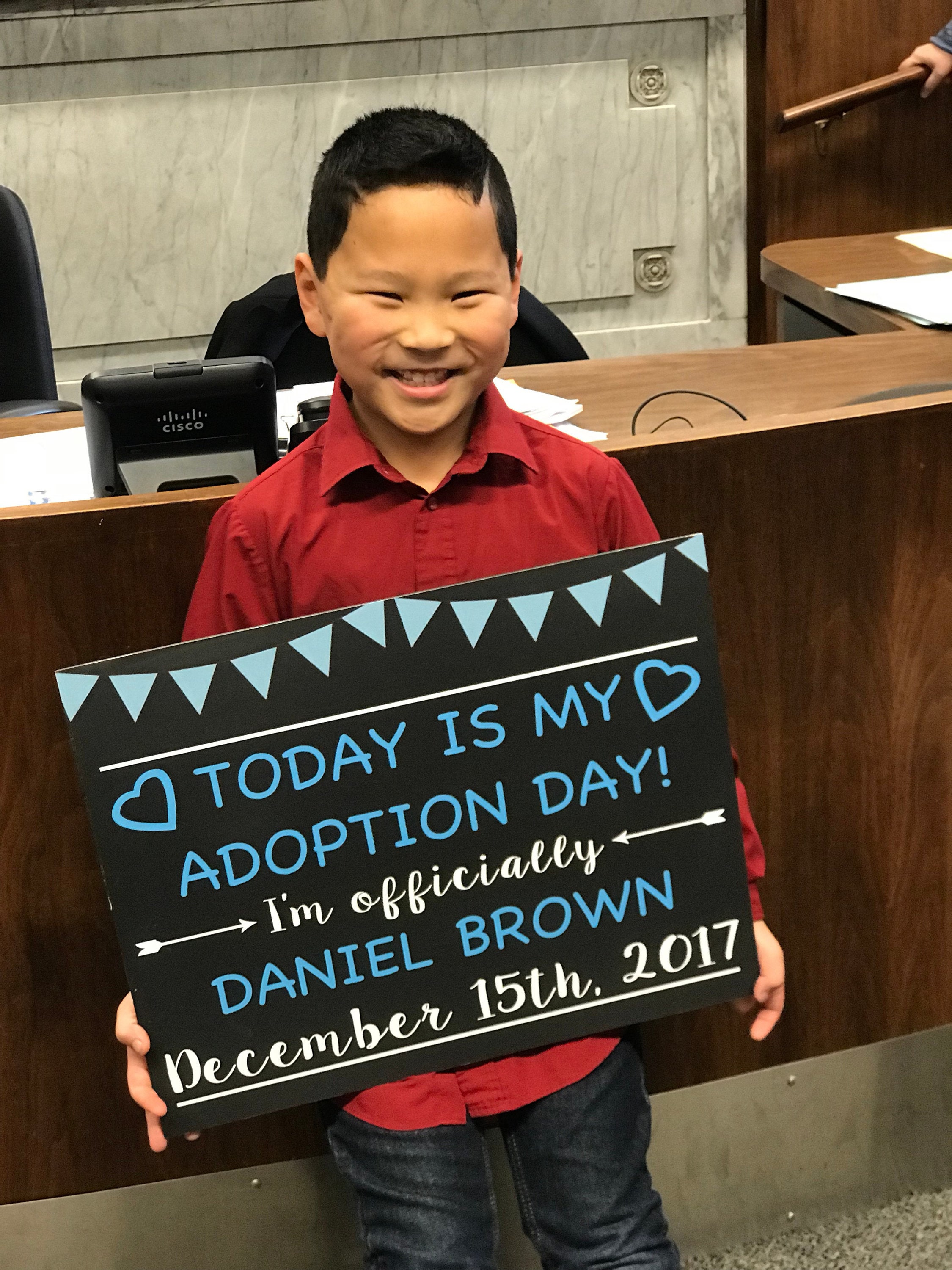 Adoption Announcement Adoption Day Printable Adoption | Etsy
