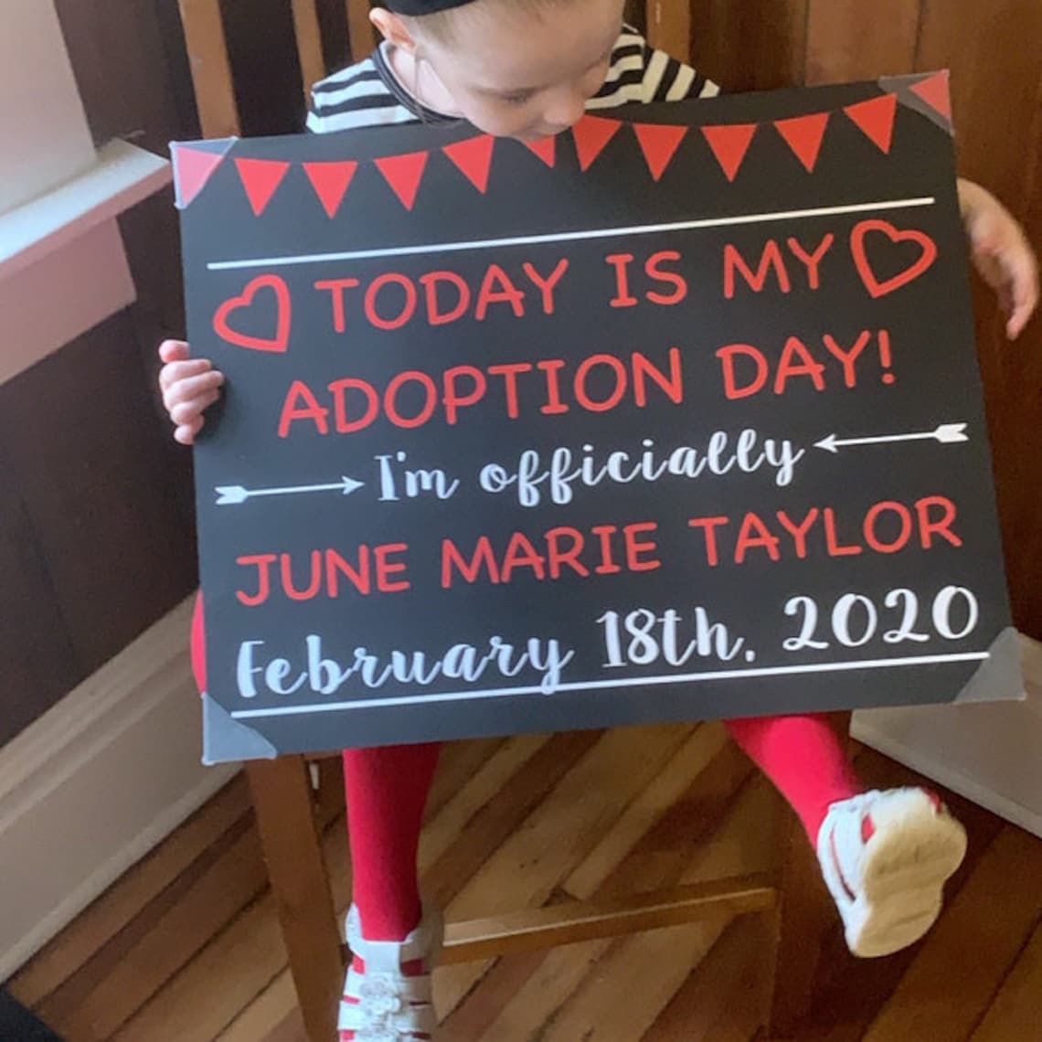 Adoption Announcement Adoption Day Printable Adoption | Etsy