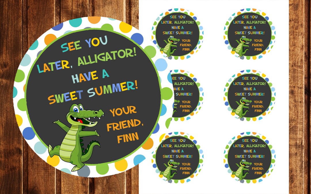 End of School Year Favor Tag, Last Day of School Tags, PRINTABLE Last ...