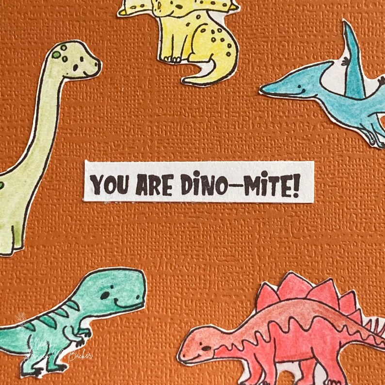 You Are Dino-mite Valentine Card Dinosaur Pun Greeting Card - Etsy