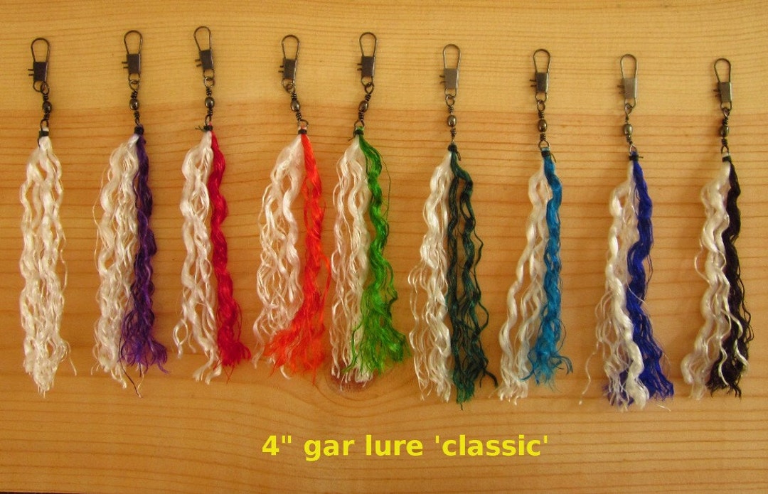 4" Gar Lure 'classic' - Etsy