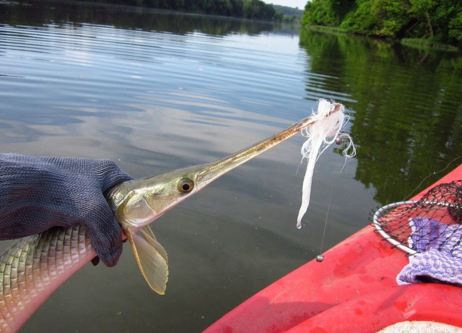 Gar Catcher Rope Lure With Spinner Blade - Handmade in the USA - Etsy