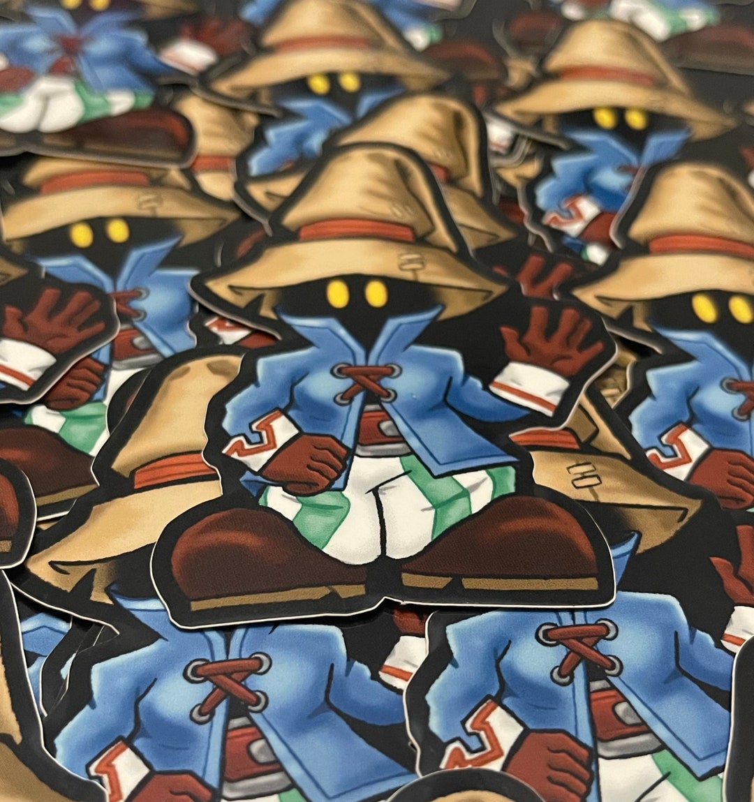 3 Vivi Sticker Glossy FFIX Final Fantasy IX - Etsy