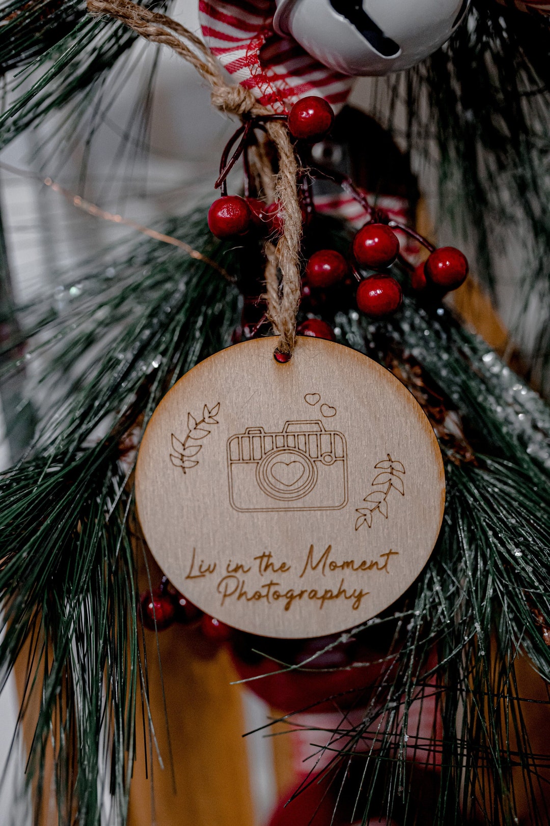 Personalized Camera Ornament Gifts for Photographers Laser Engraved ...