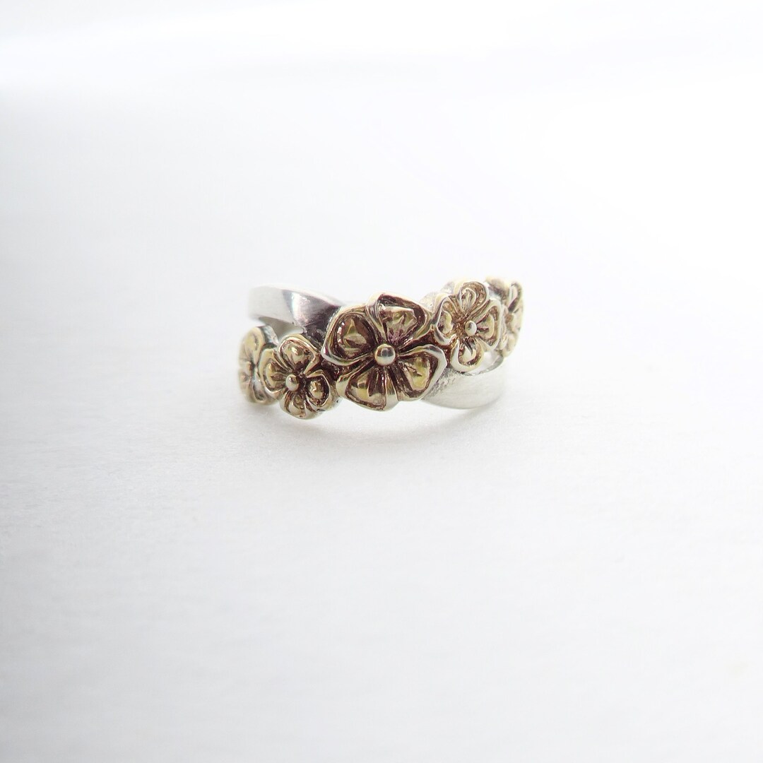 Vintage Charles Addison Canada C*A Sterling Silver 925 Gold Vermeil ...