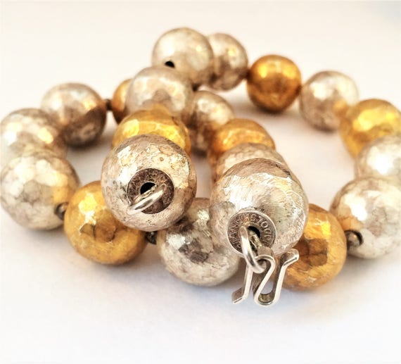 RARE Vintage Jan Suchodolski Sterling Silver Gold Was… - Gem