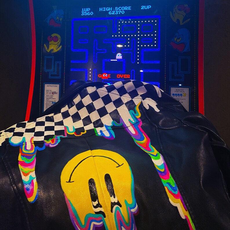 Custom Painted Izinfinite Drip Jacket - Etsy